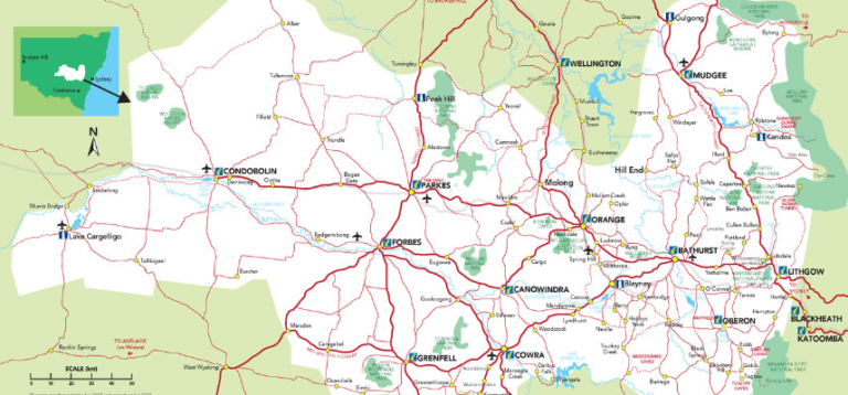 Maps & Itineraries | Visit Parkes Region